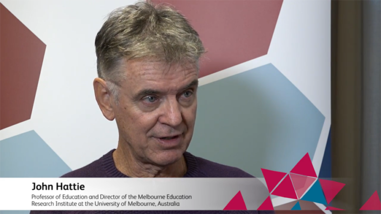 PD: John Hattie helps focus on key concerns